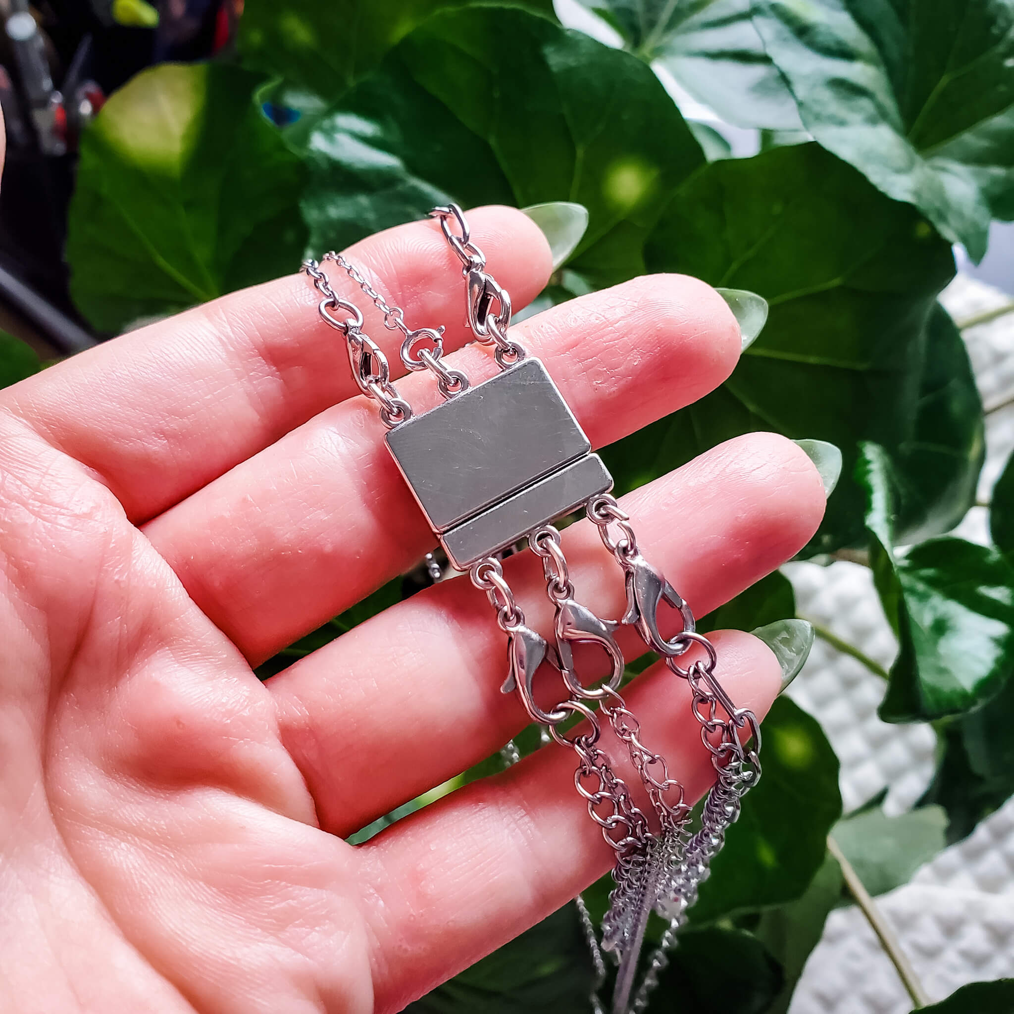 Silver Necklace Clasp Divider – Godlynaturesjewelry